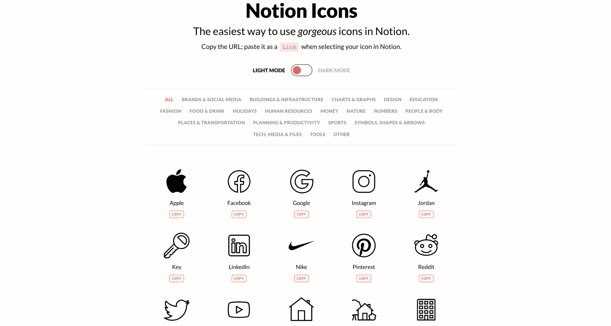 NOTION.VIP : Des icons N&B pour votre notion – Clement MONDARY