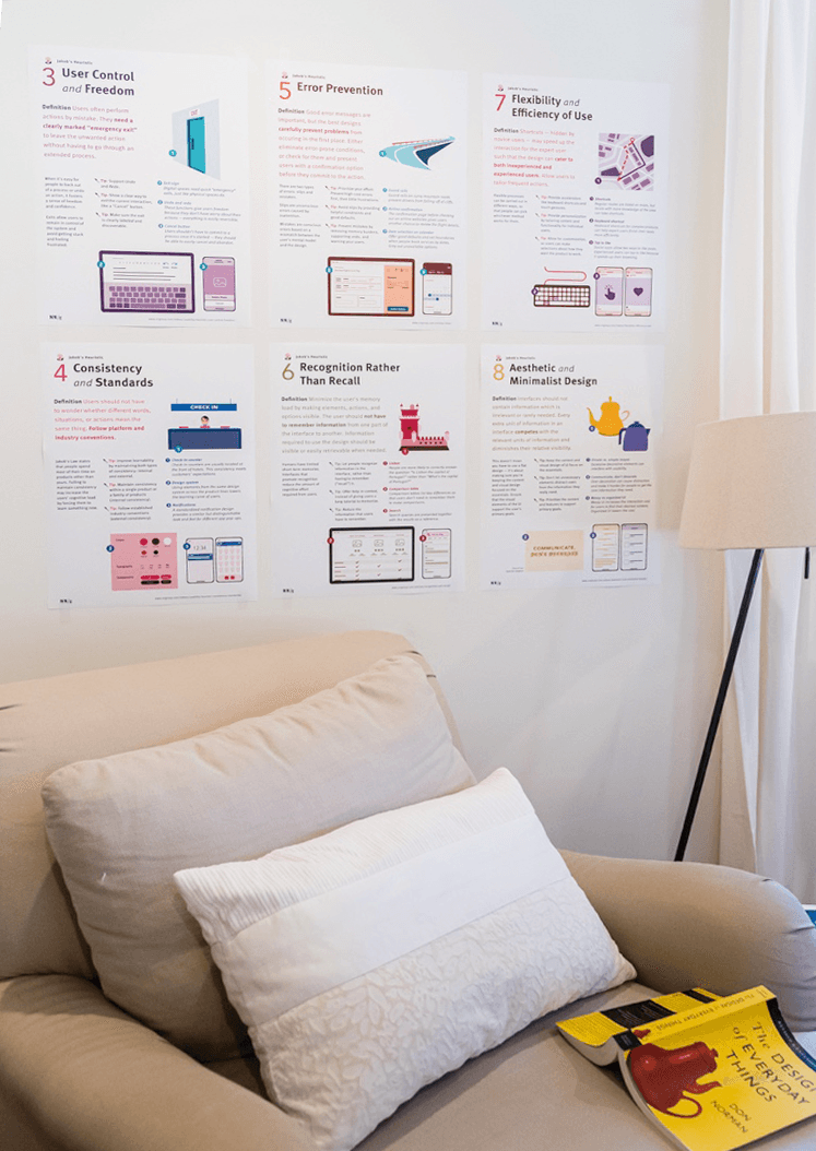 Usability Heuristics : posters – Clement MONDARY