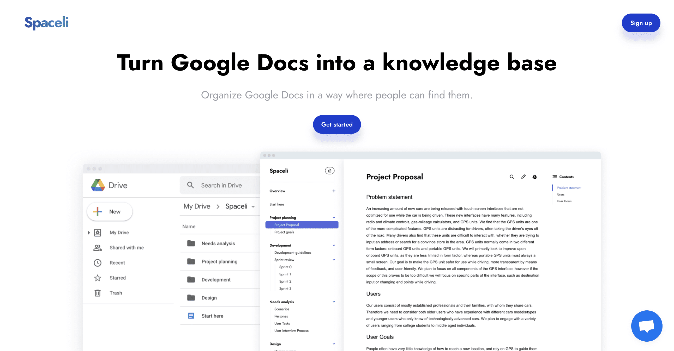 SPACELI : base de connaissance depuis Google Docs – Clement MONDARY