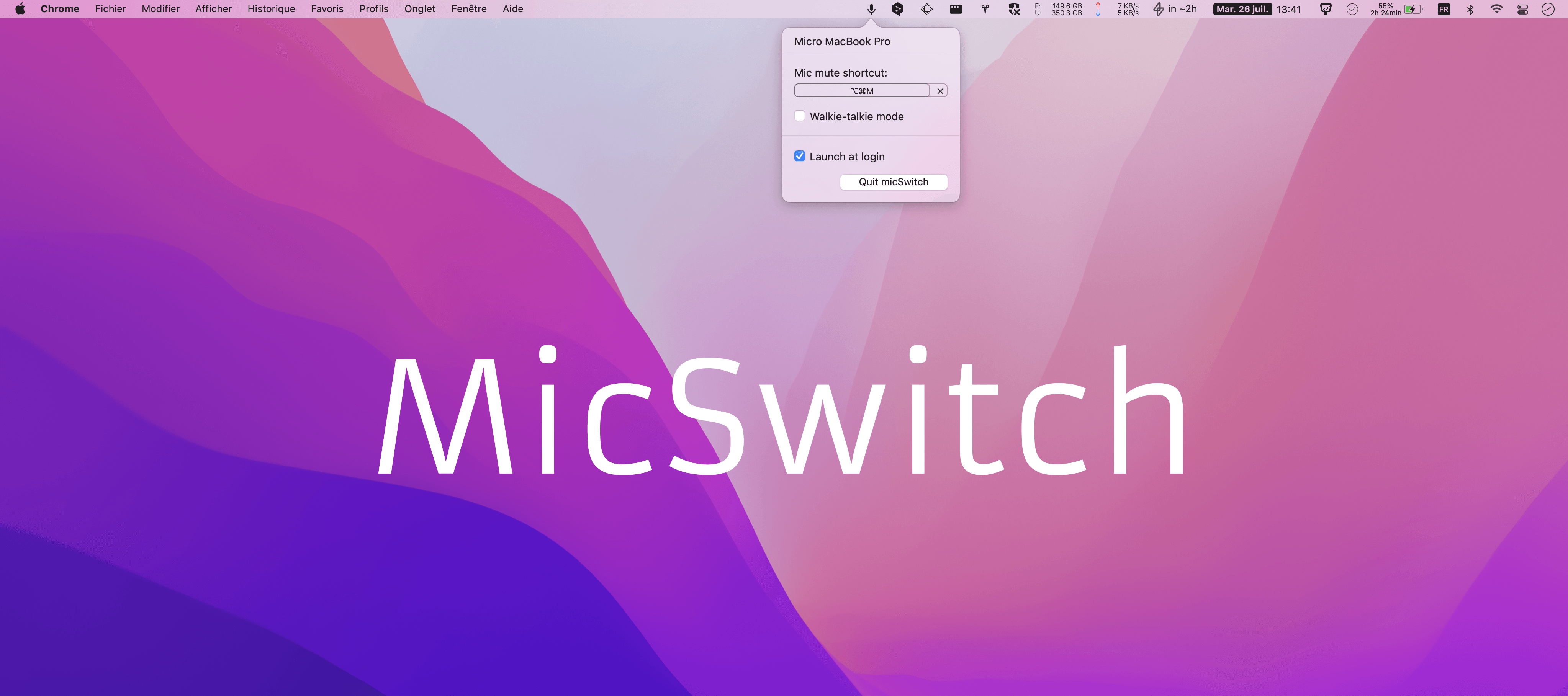 MIC SWITCH – Clement MONDARY